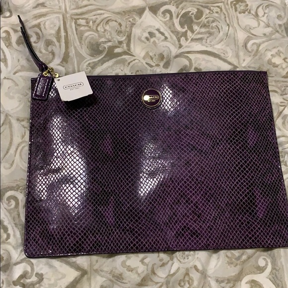 Coach | Bags | Coach Tech Zipper Clutch | Poshmark